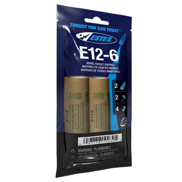 E12-6 Engines - Wholesale High-Thrust Rocket Motors – Estes Wholesale
