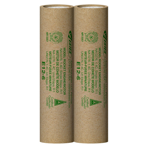 E12-6 Engines - Wholesale High-Thrust Rocket Motors – Estes Wholesale