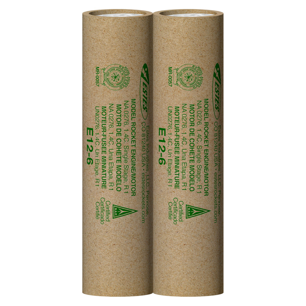 E12-6 Engines - Wholesale High-Thrust Rocket Motors – Estes Wholesale