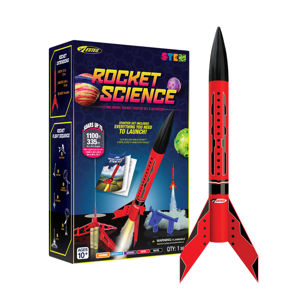 Rocket Science STEM Kit - Beginner Model Rocketry Kit for Retailers ...
