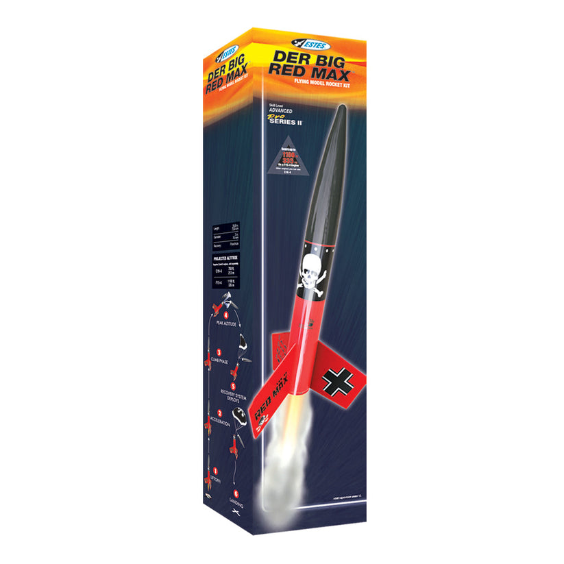 Big Red Max Rocket – Estes Wholesale